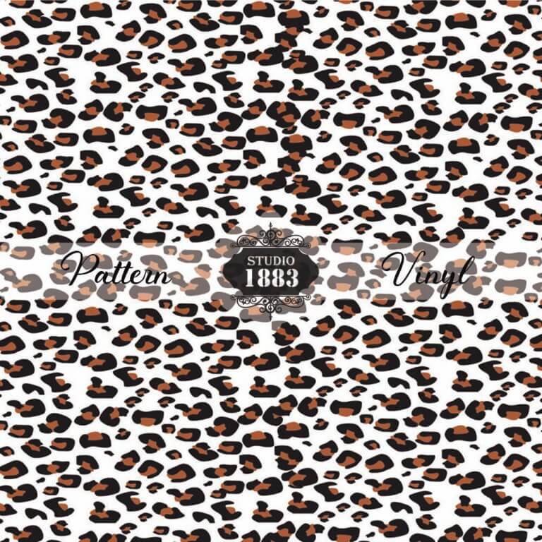 White Leopard-Pattern Vinyl – Studio 1883