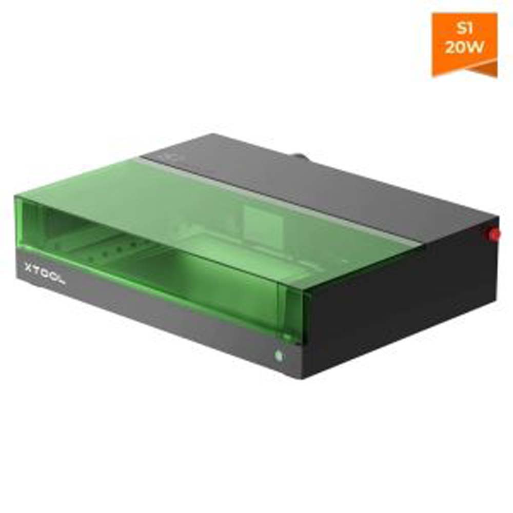 xTool S1 40 Watt Enclosed Diode Laser Cutter – Black – Studio 1883